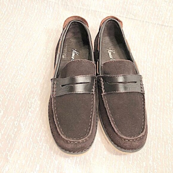 Kenneth Cole | Shoes | New Boys Kenneth Cole Suede Penny Loafers Sz 3 ...